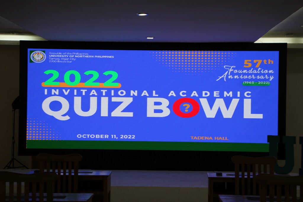 OVPAA Conducts Invitational Academic Quiz Bowl - University of Northern ...